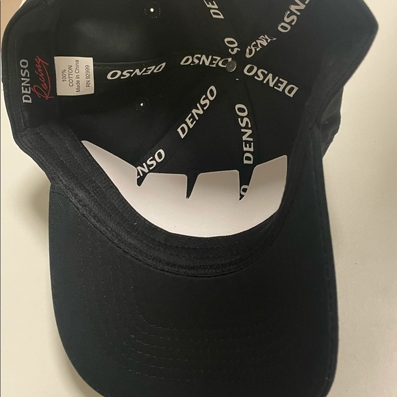 Denso | Accessories | Denso Racing Auto Parts Adjustable Black Cap Hat ...